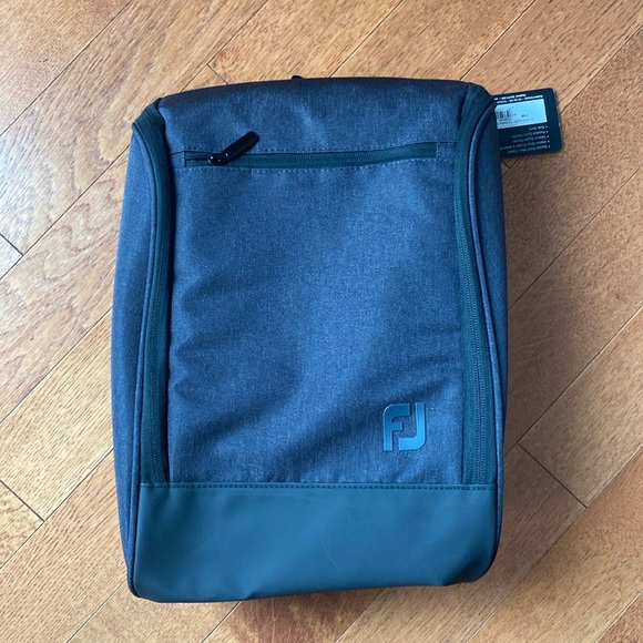 FootJoy | Bags | Footjoy Delux Golf Shoe Bag Charcoal Fj New | Poshmark
